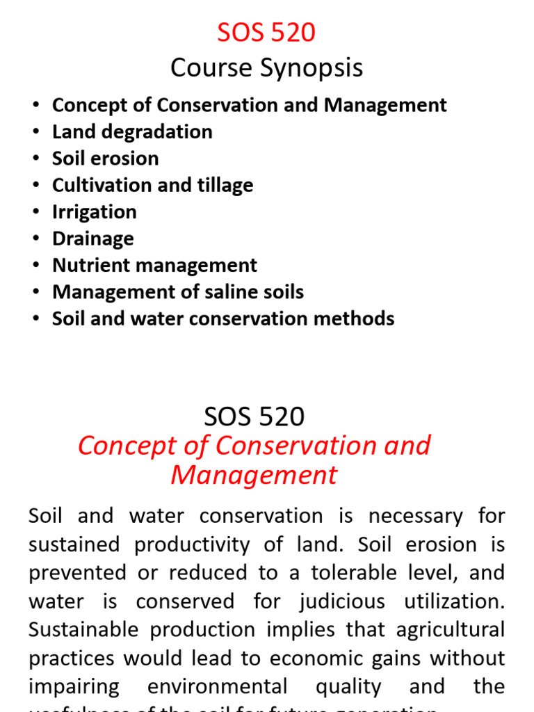 Sos 520 Note - 2018-1 | PDF