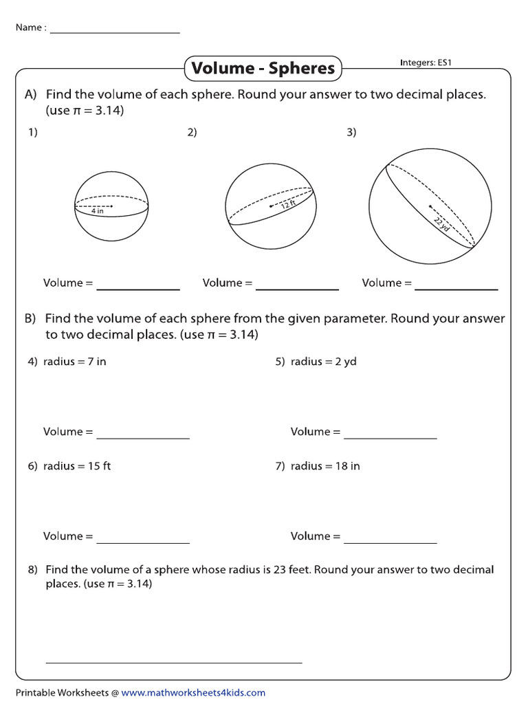 Integers Easy 1 SPHERE | PDF