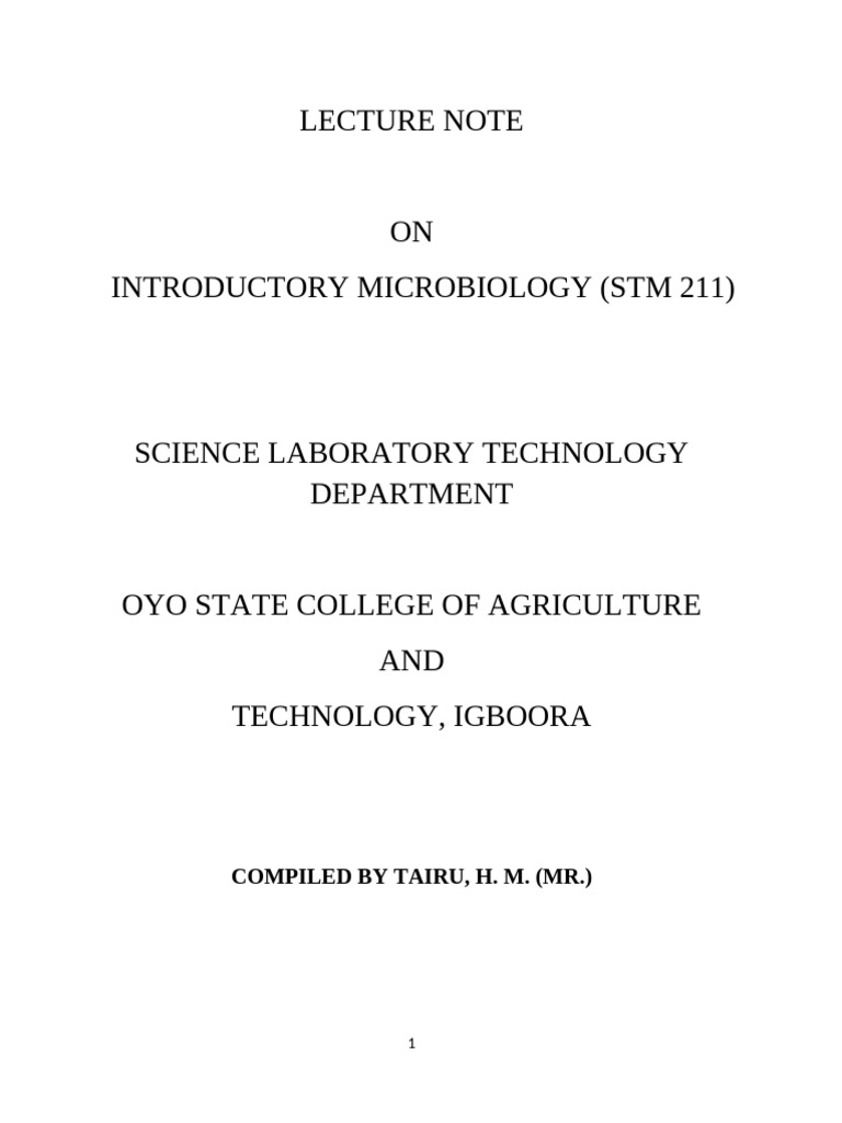 STM 211 For ND | PDF