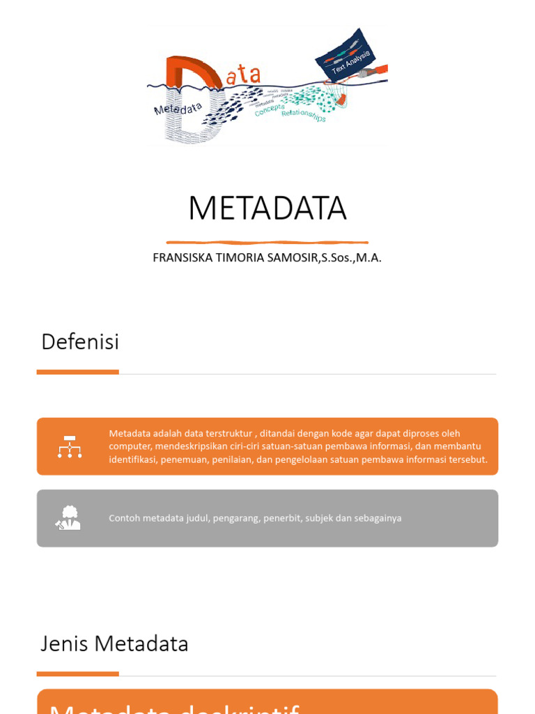 Metadata | PDF