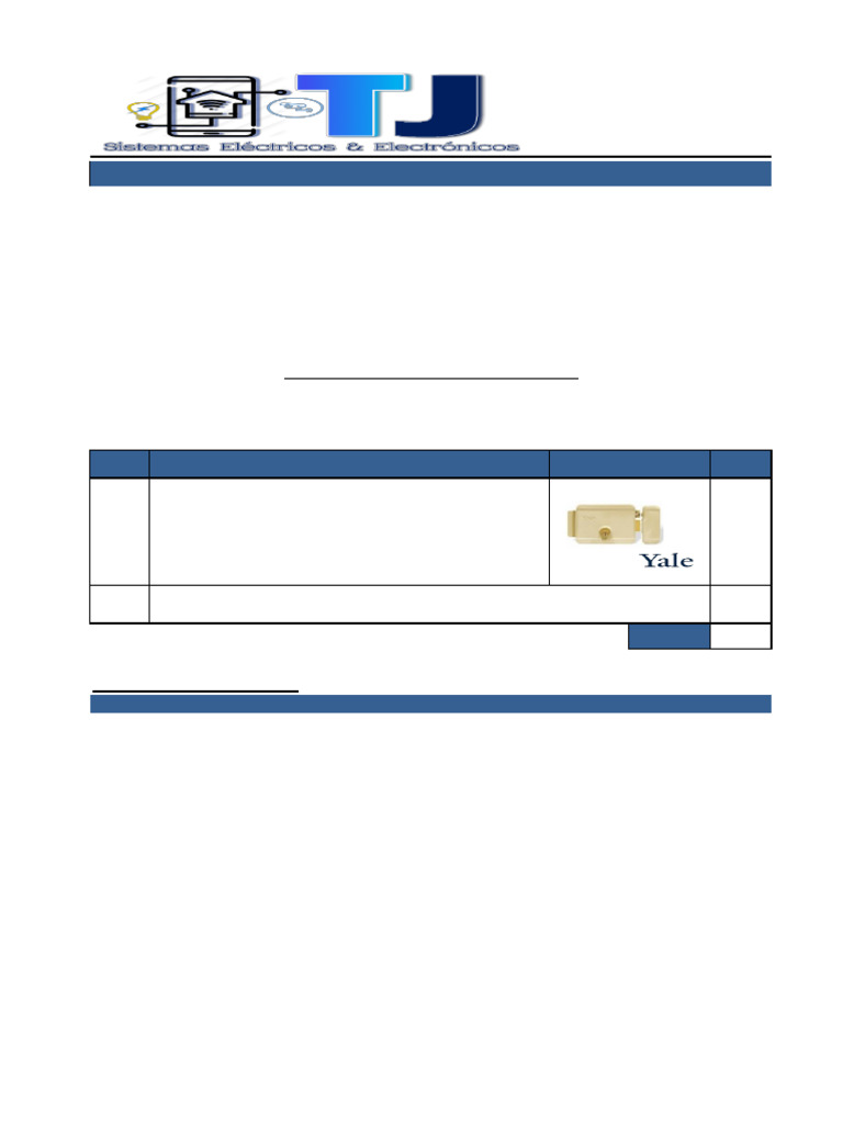 Instalacion de Chapa Electrica | PDF