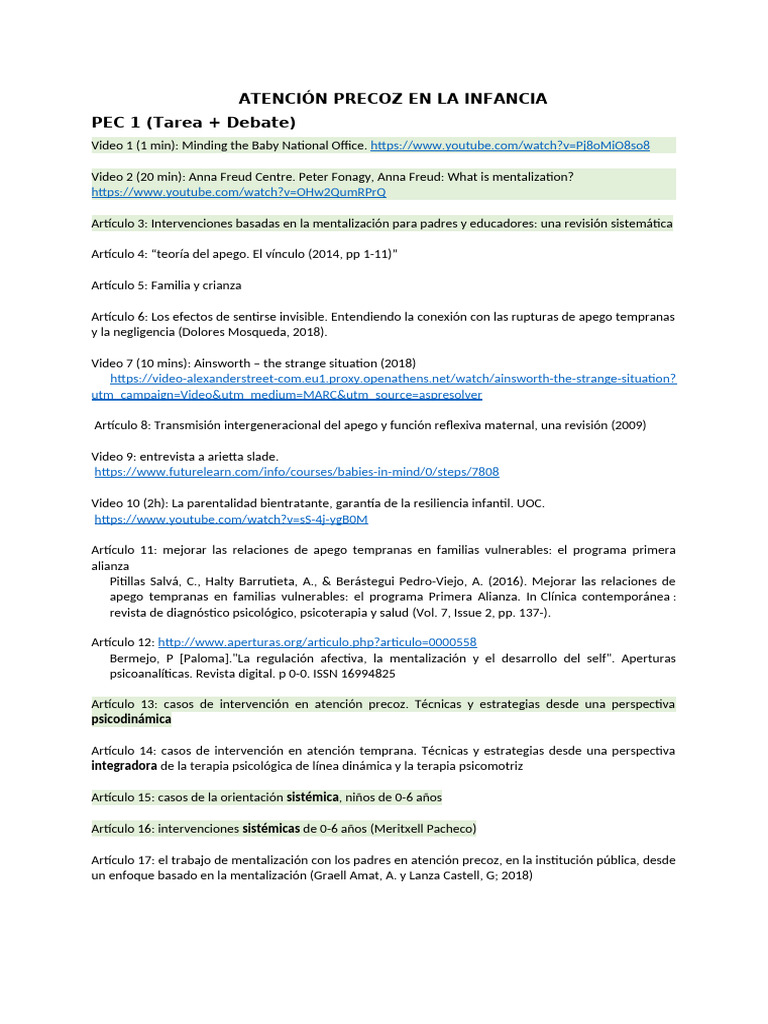 Notas PEC1 | PDF