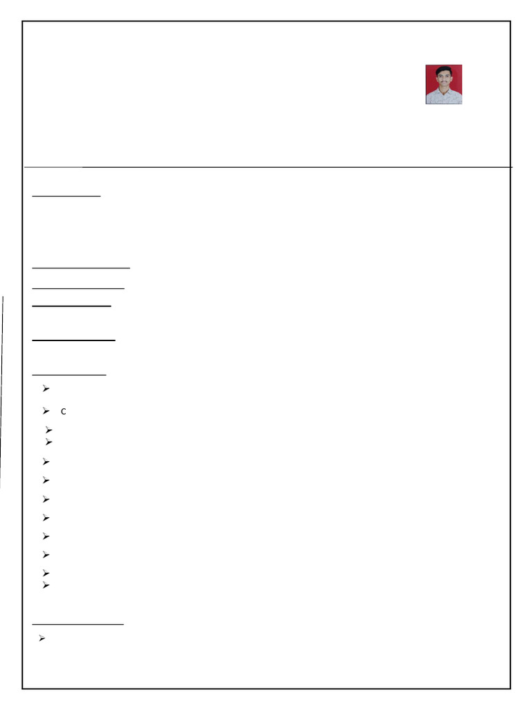 Paresh Resume Updated | PDF