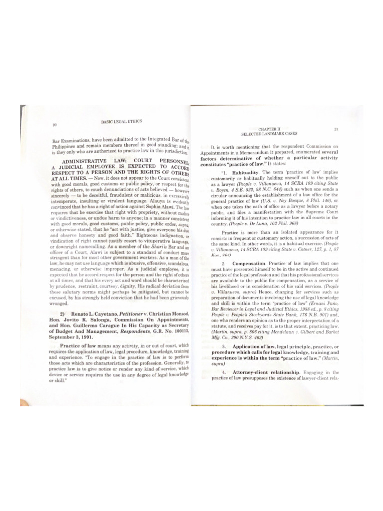 Basic Legal Ethics | PDF