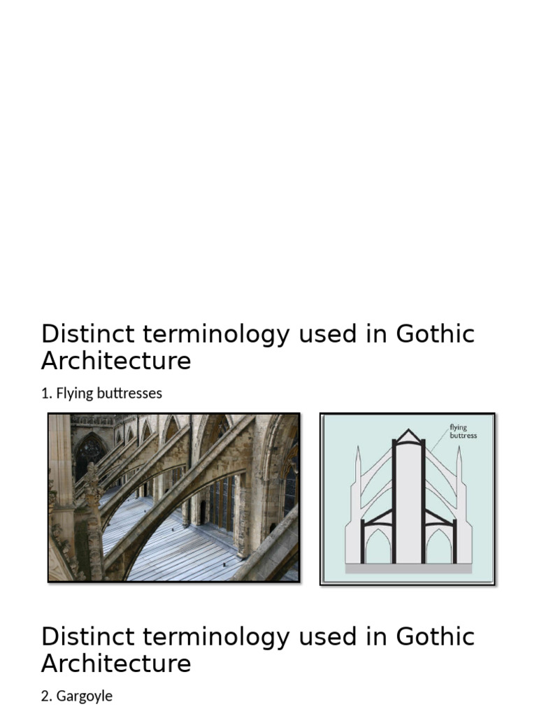 Terminologies (History of Architecture | PDF