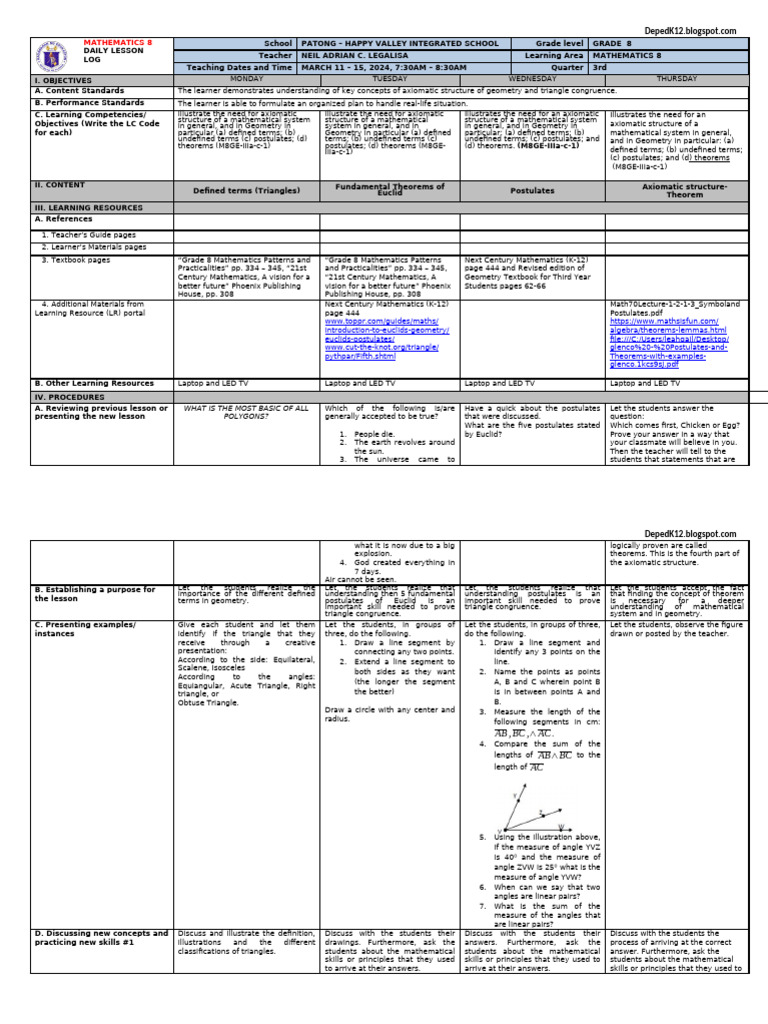 DLL G8 W4 Q2 Legalisa | PDF