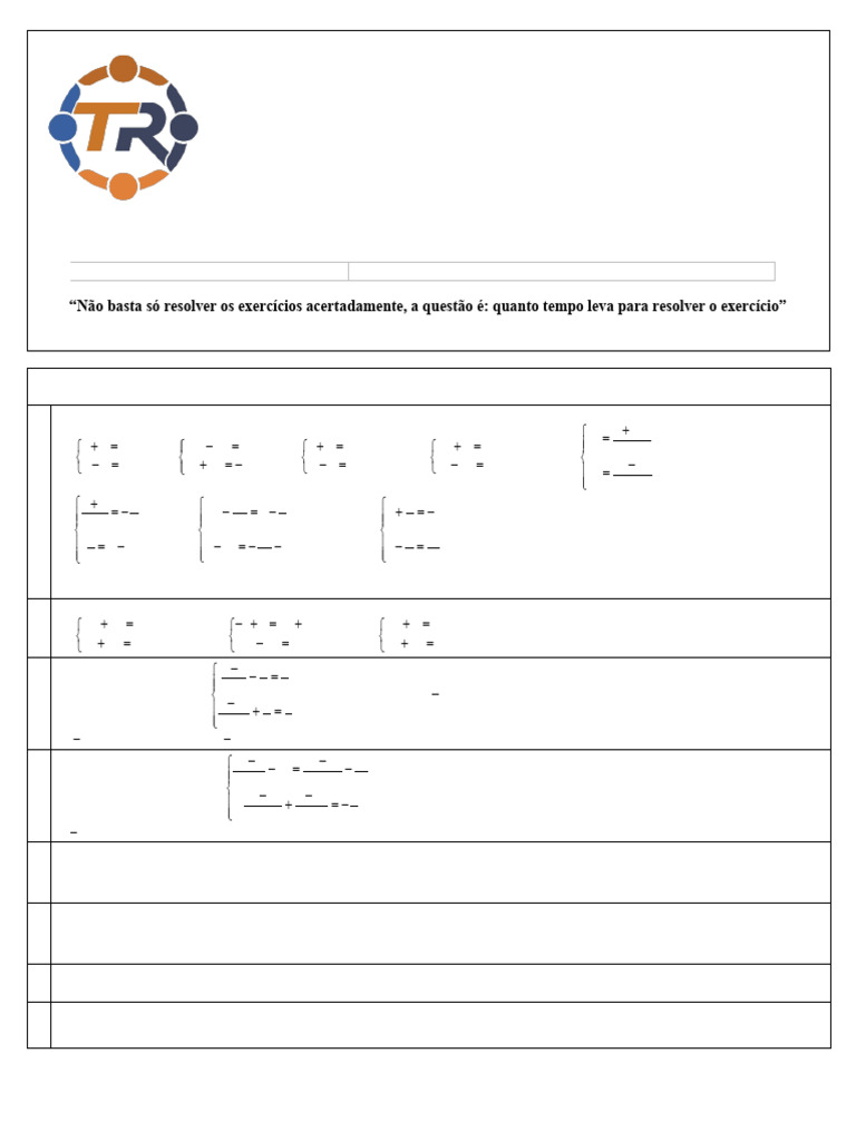 Ficha Complementar CAP 5 | PDF
