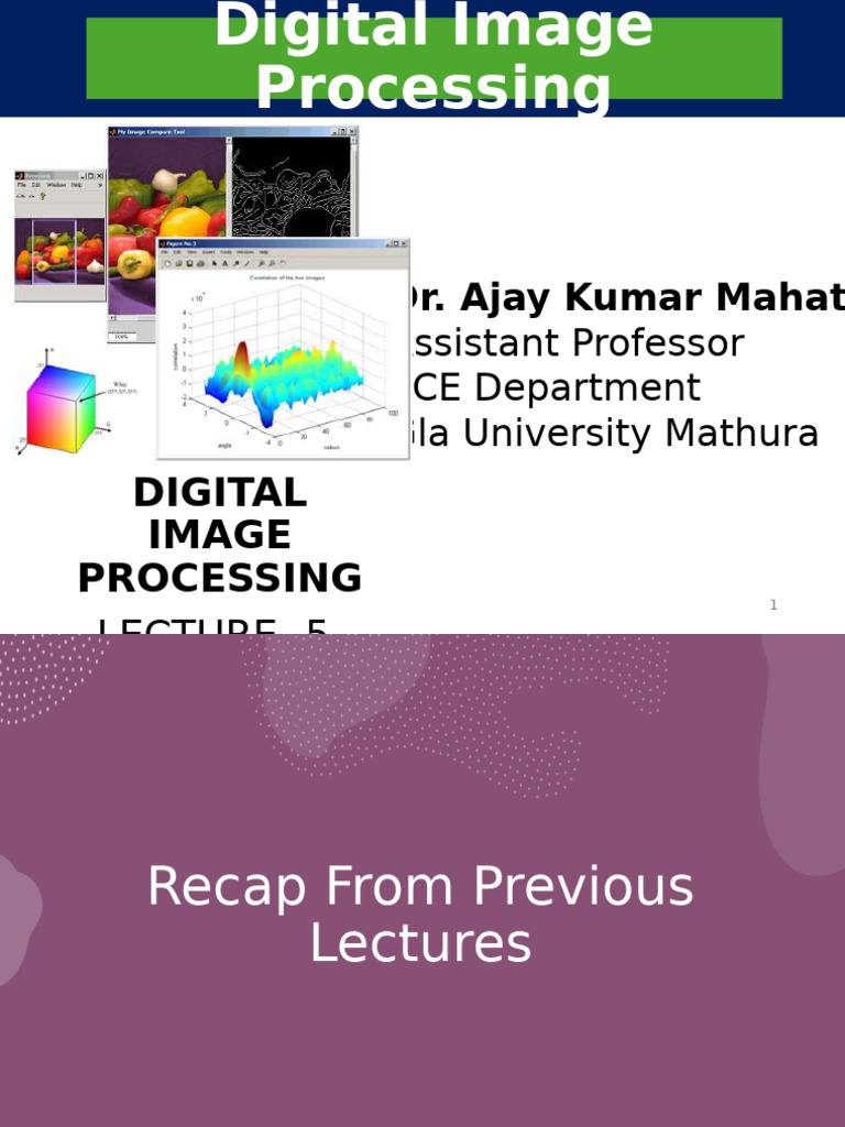 Lecture5 DIP July 2024 Pixel Relationship | PDF