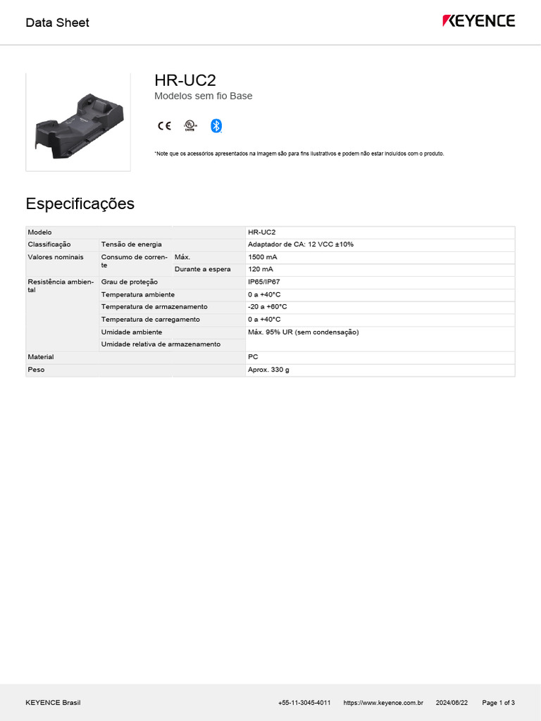 HR-UC2 Datasheet | PDF