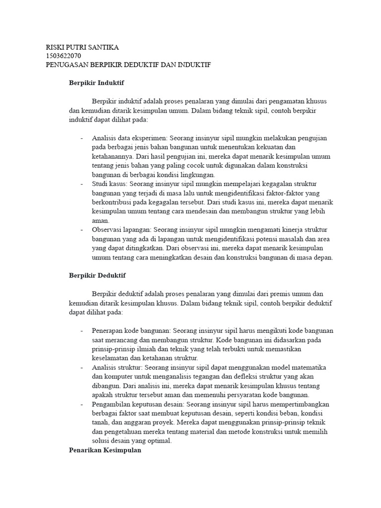 Riski Putri Santika - Penugasan | PDF