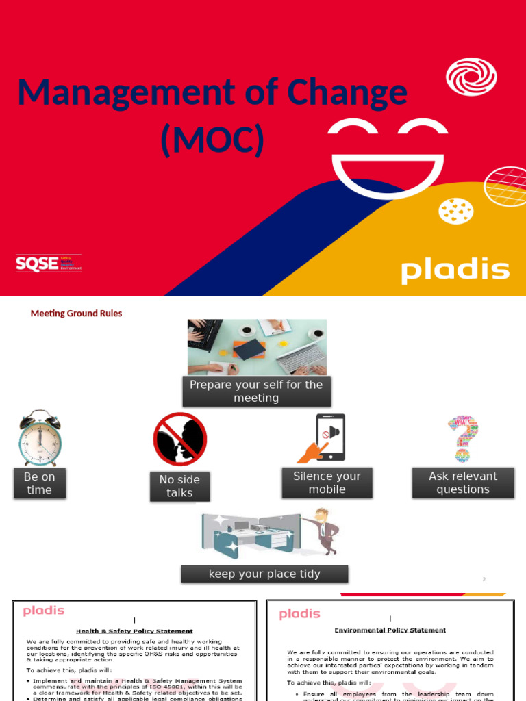Management of Change (MOC) | PDF