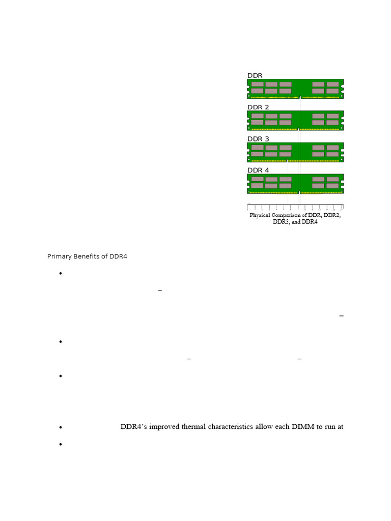What Is DDR4 SDRAM and How Does It Work | PDF