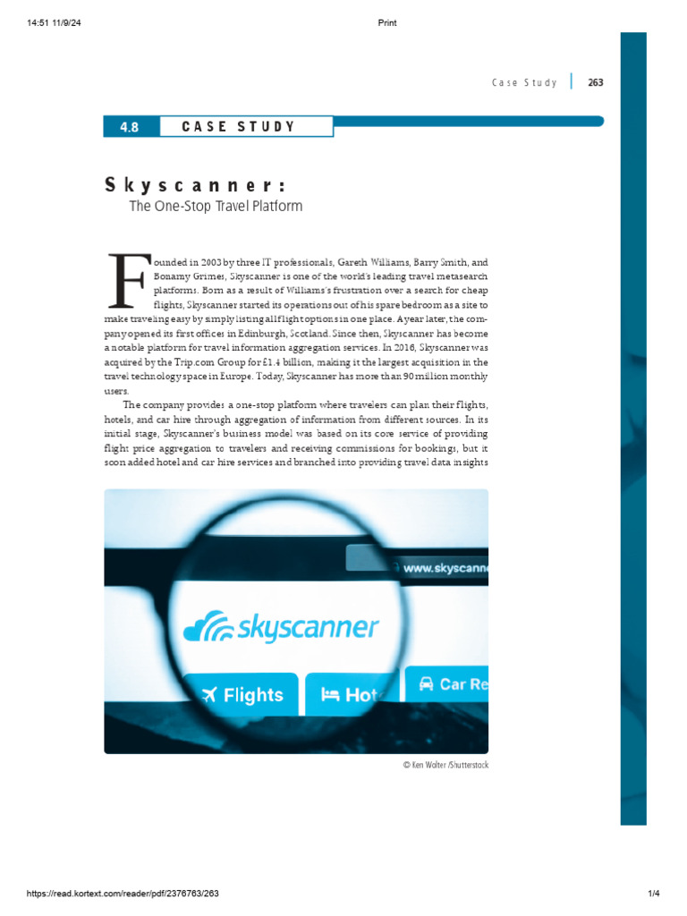 Skyscanner Overview and Resources | PDF | Foreign Language Studies