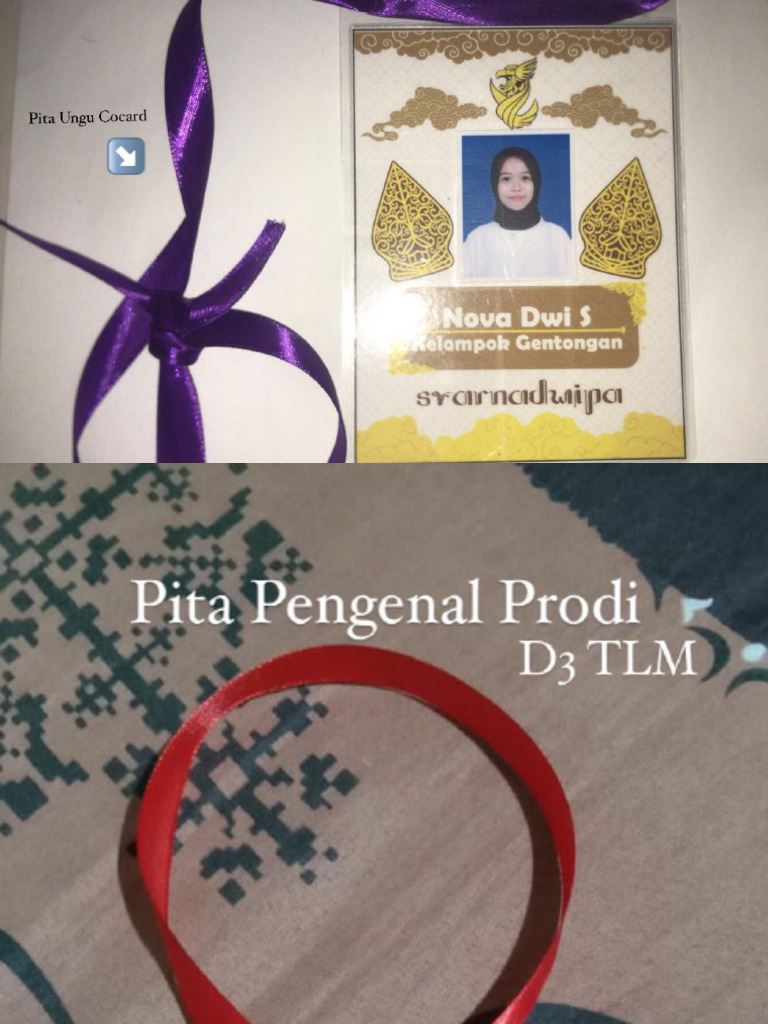 Nova Dwi S - Gentongan - COCARD | PDF