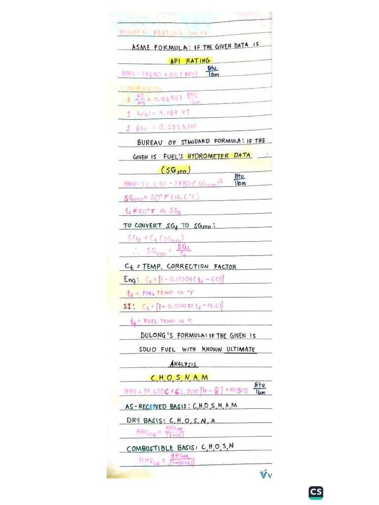 Combustion-Reviewer Colored | PDF