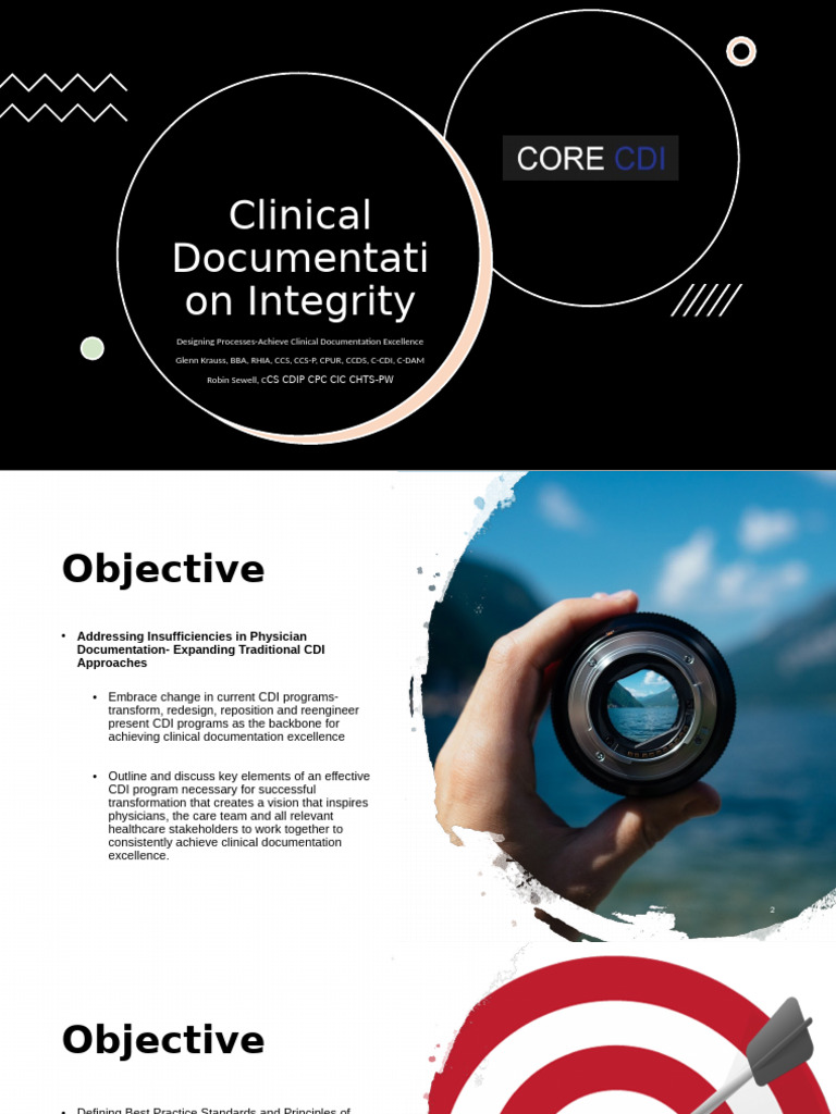 Clinical Documentation Integrity - Robins Slides | PDF