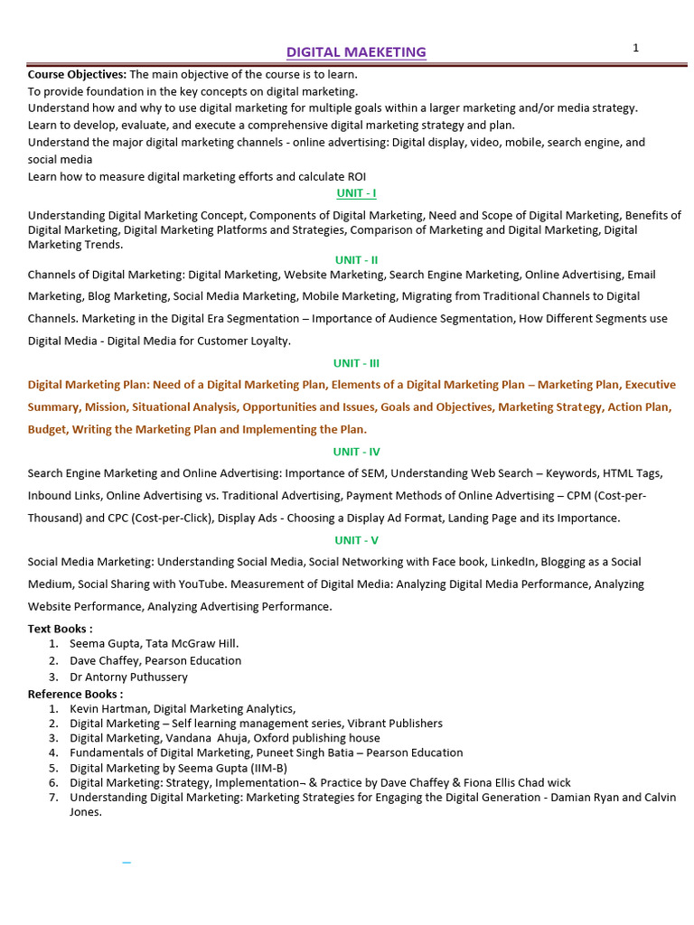 Dm-Ii Unit - Cse-A | PDF Dm-Ii Unit - Cse-A | PDF