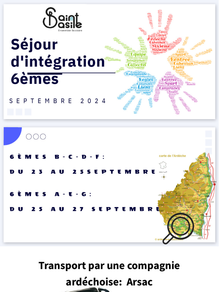 Présentation Voyage 6e PP | PDF