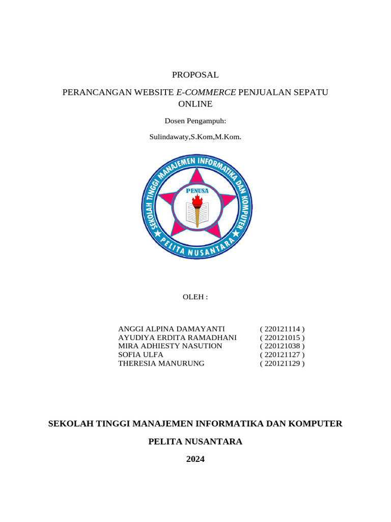 Proposal RPL Kel | PDF