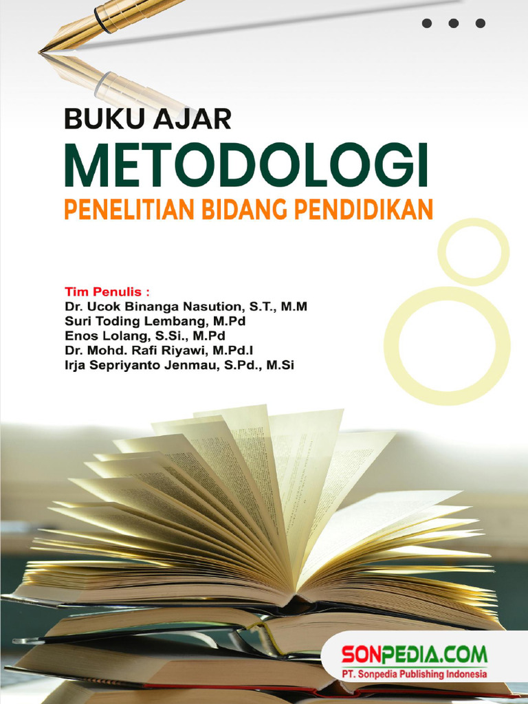 A260 Buku Ajar Metodologi Penelitian Bidang Pendidikan Isbn 978 623