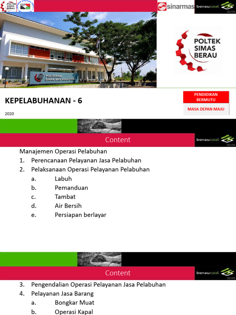 Kepelabuhanan - 6 | PDF