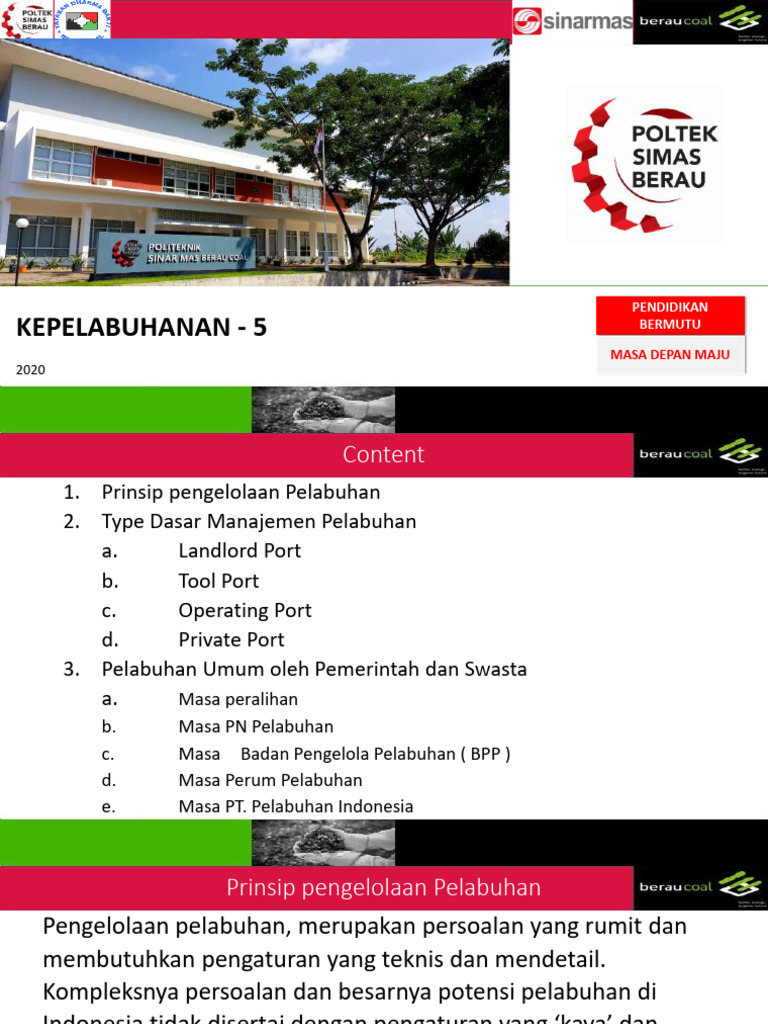 Kepelabuhanan - 5 | PDF