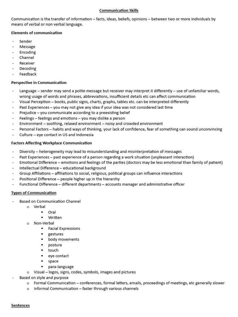 Class 9 Important Notes English | PDF