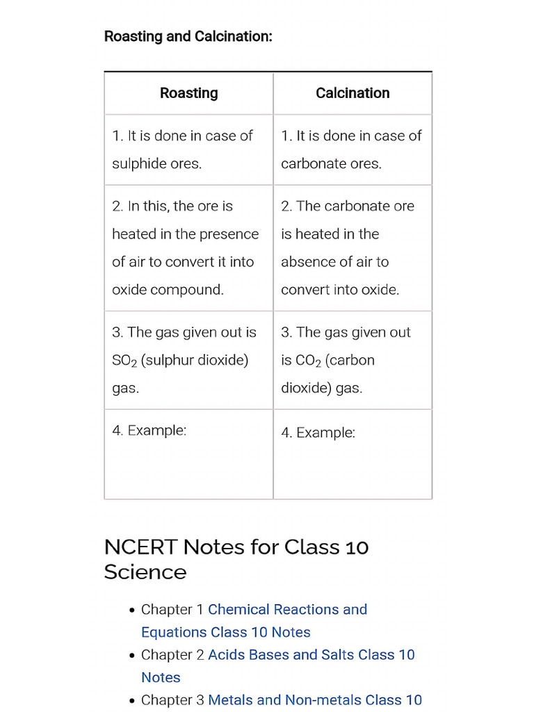 Class 10 CH 2 and 3 Notes For Cbse | PDF
