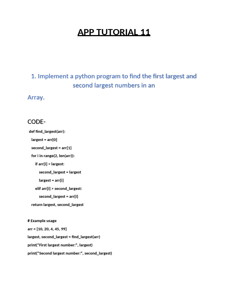 App Tutorial 11 (Ra2211030010160) | PDF