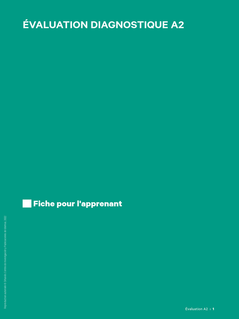 Globe-Trotteurs 4 Evaluation Diag A2 Apprenant | PDF Globe-Trotteurs 4 Evaluation Diag A2 Apprenant | PDF