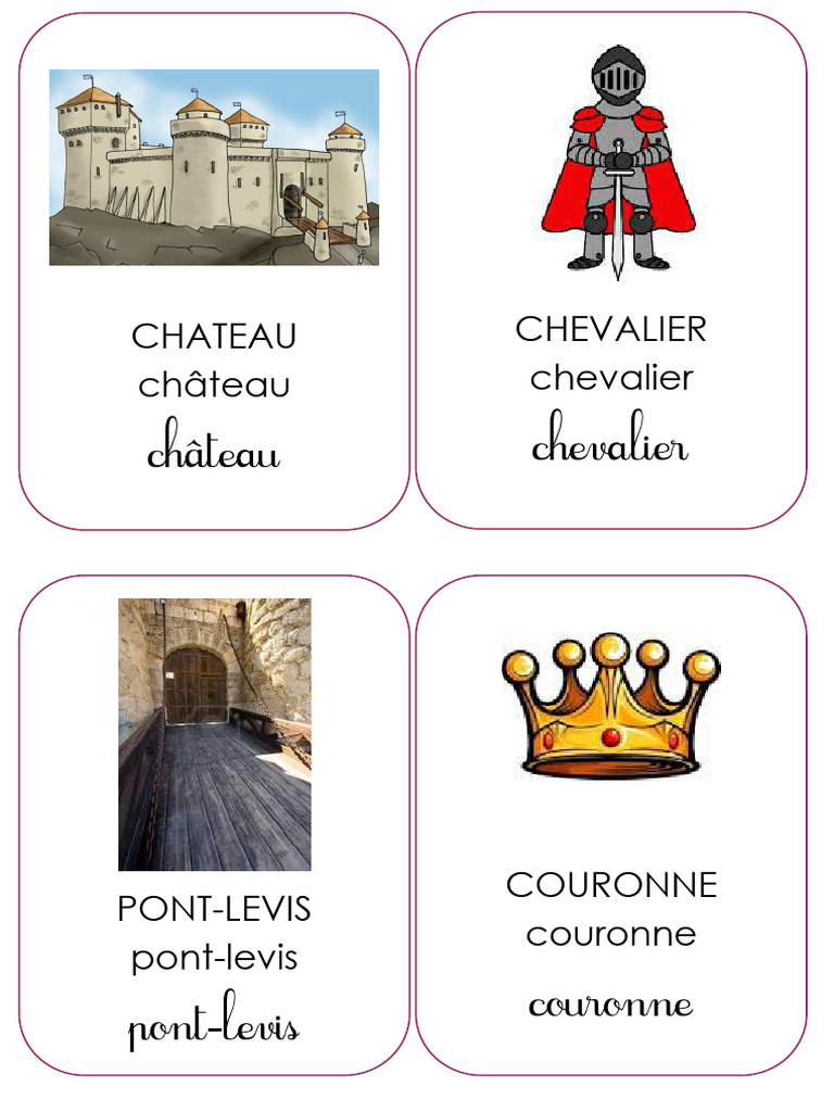 Imagier Chateau Fort | PDF