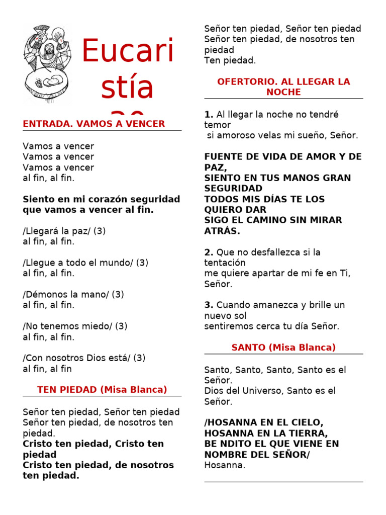 Cantos 30 Años | PDF