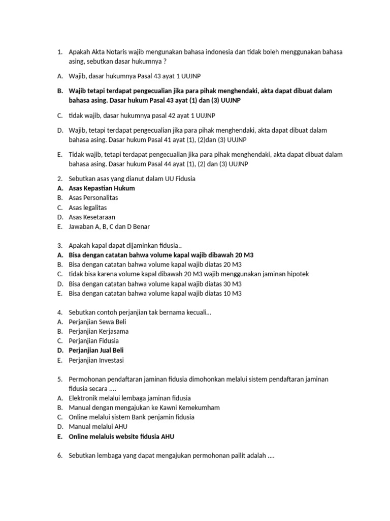 Latihan Soal Assessment 2 | PDF