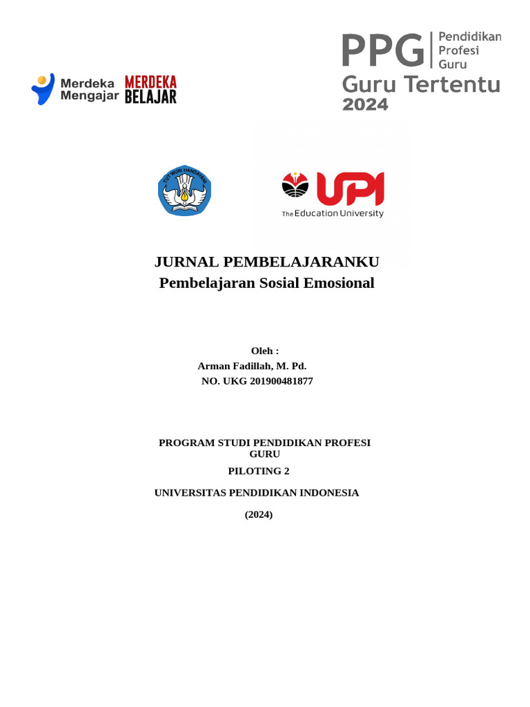 JURNAL PSE 2024 Modul 1 Arman | PDF