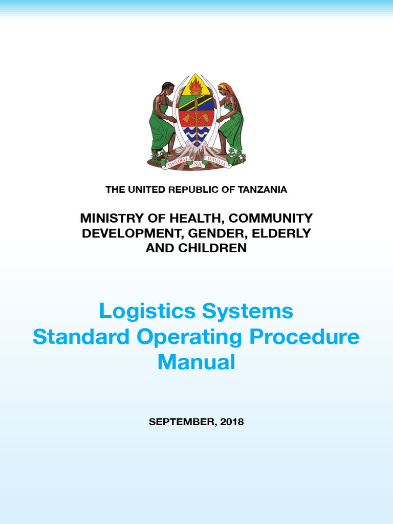 Logistics Systems Standard Operating Procedure Manual | PDF