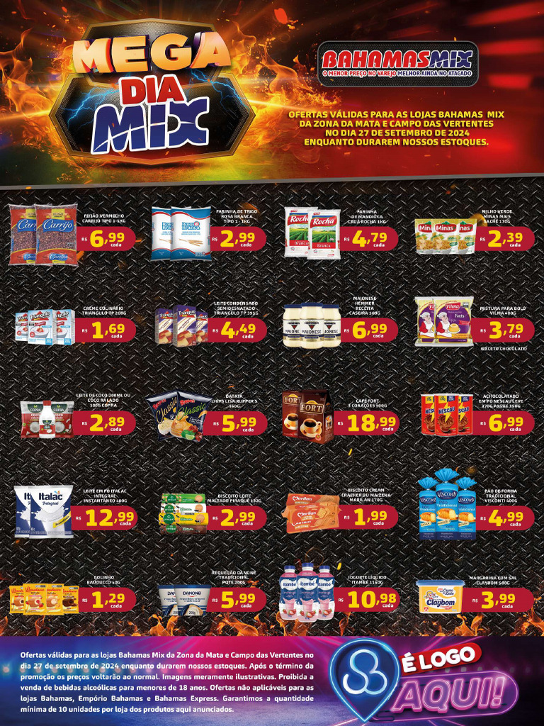 Mega Dia Mix Bahamas Mix Zona Da Mata - 27-09 | PDF