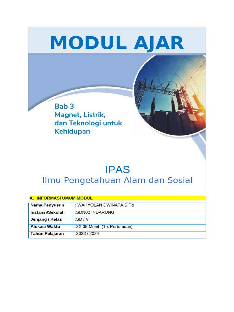 Modul PK Magnet | PDF