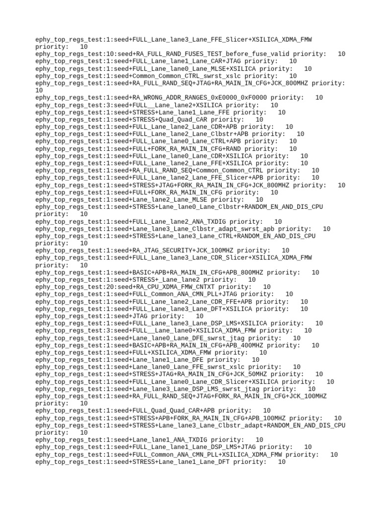 Tests of A | PDF