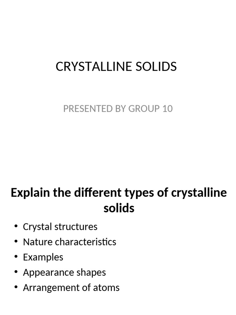 Group 10 Presentation Work Pdf