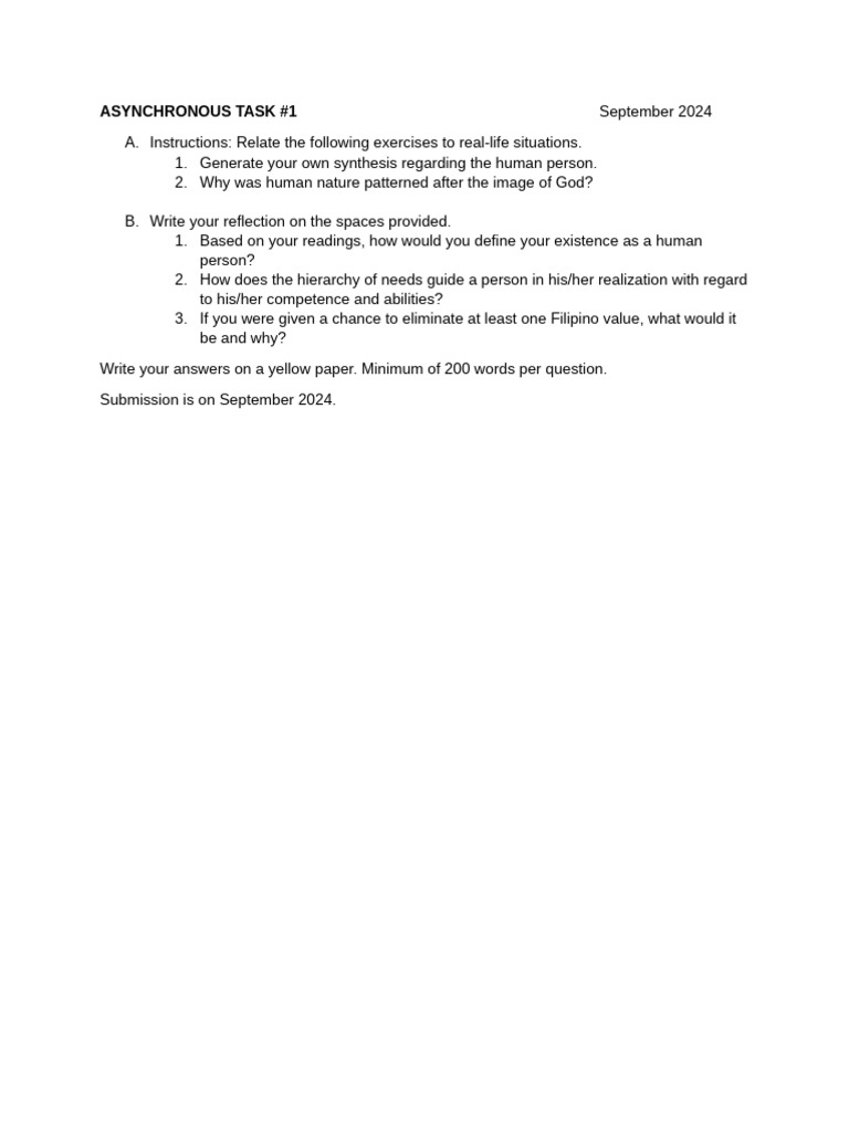 Asynchronous Task 1 | PDF