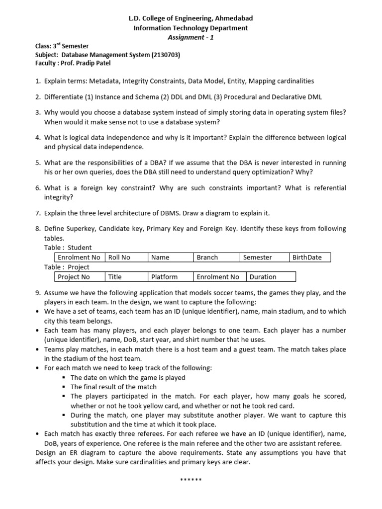 21 Dbms Assignment1 Pdf 3847