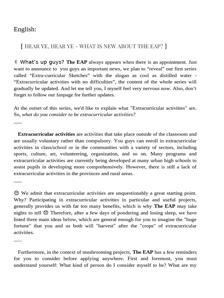 Loa Loa Loa - The Eap Có Gì M I | PDF