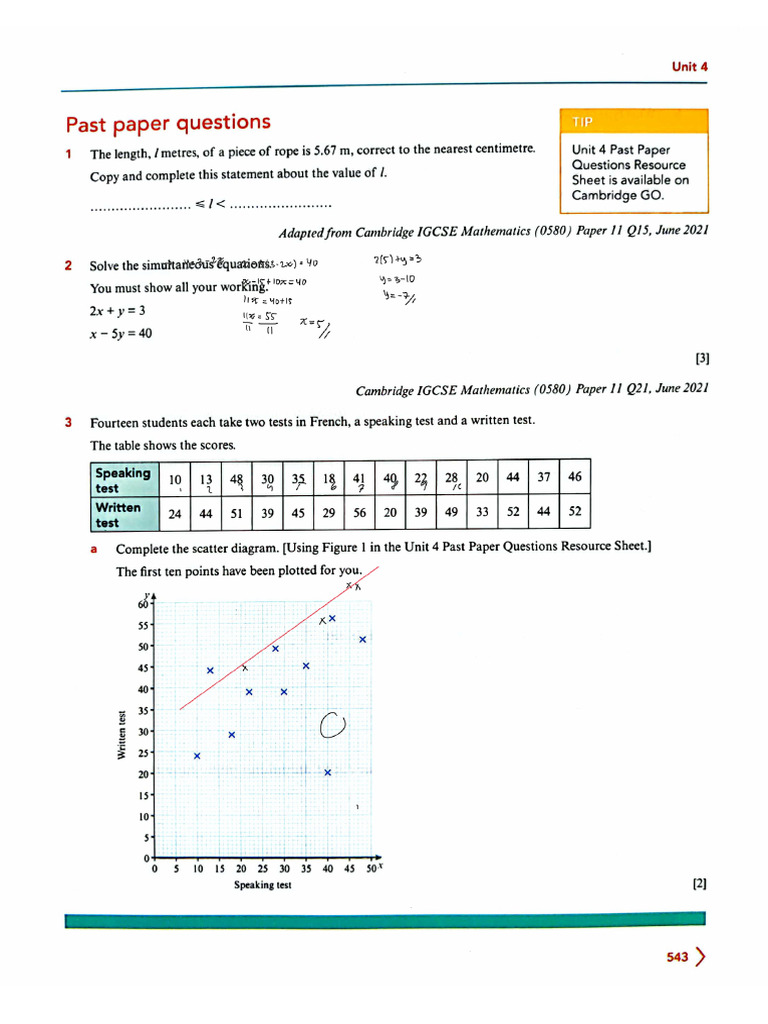 1726151956-Cambridge IGCSE® Mathematics Core and Extended | PDF