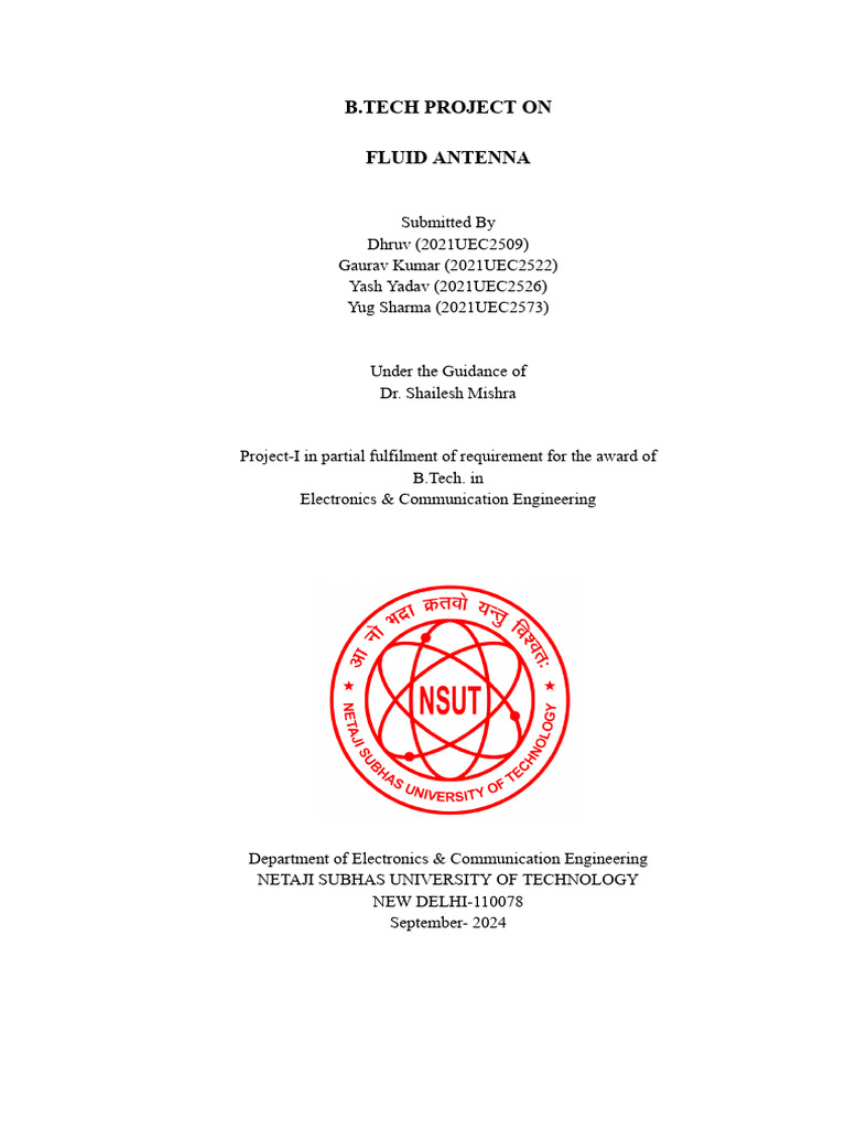 BTP Mid Sem Report | PDF