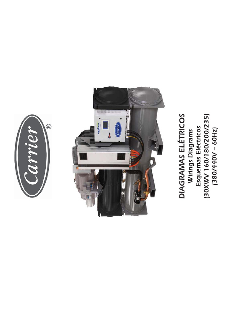 Esquema Elétrico 00DCCXWV1C (30XWV 160-180-200-235) - A-11-20 | PDF