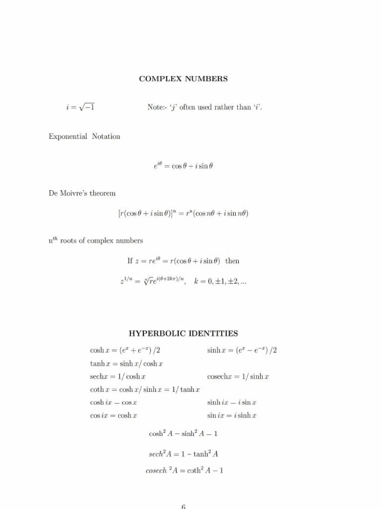 Complex Numbers | PDF