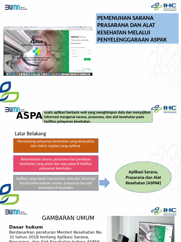 Sosialisasi ASPAK | PDF