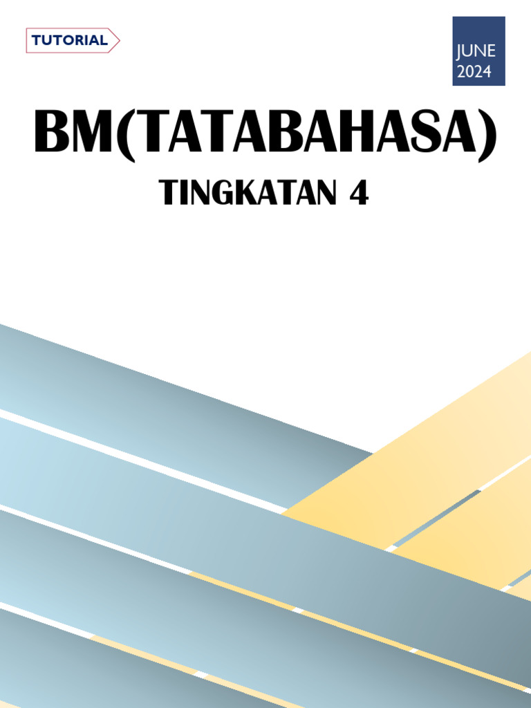 T4 BM (Tatabahasa) | PDF