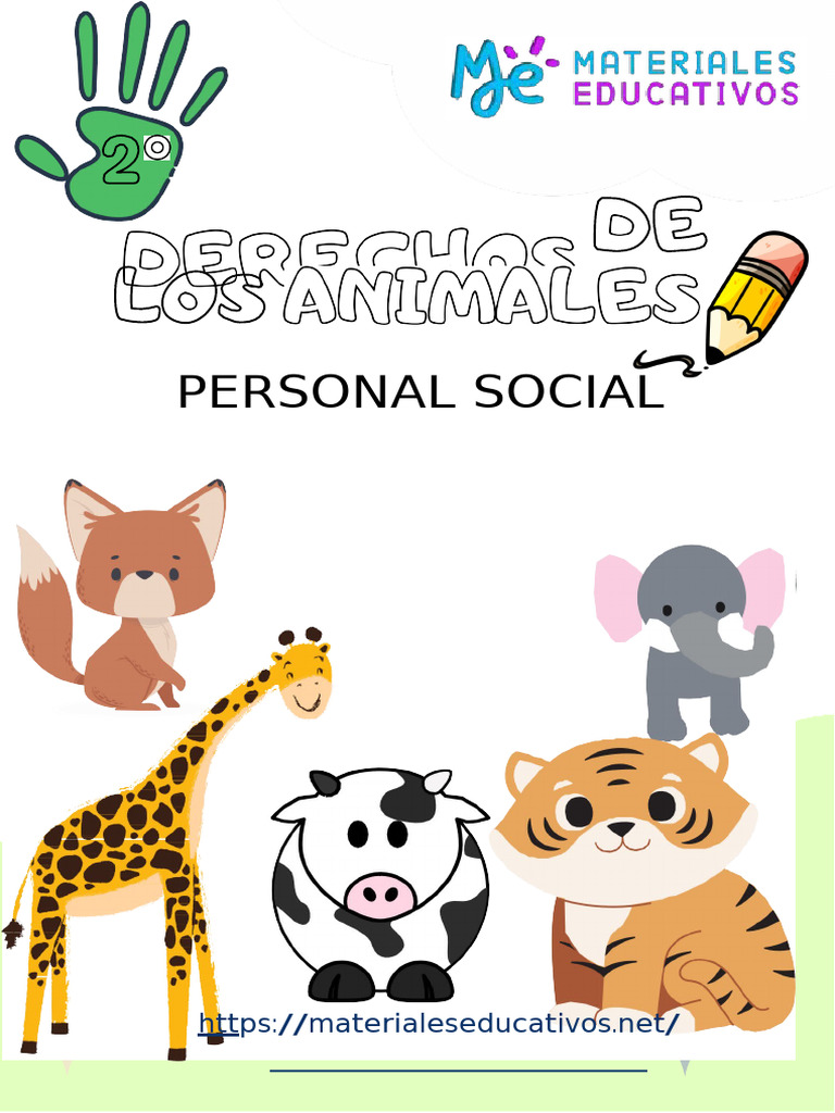 Fichas de Trabajo Derechos de Los Animales | PDF