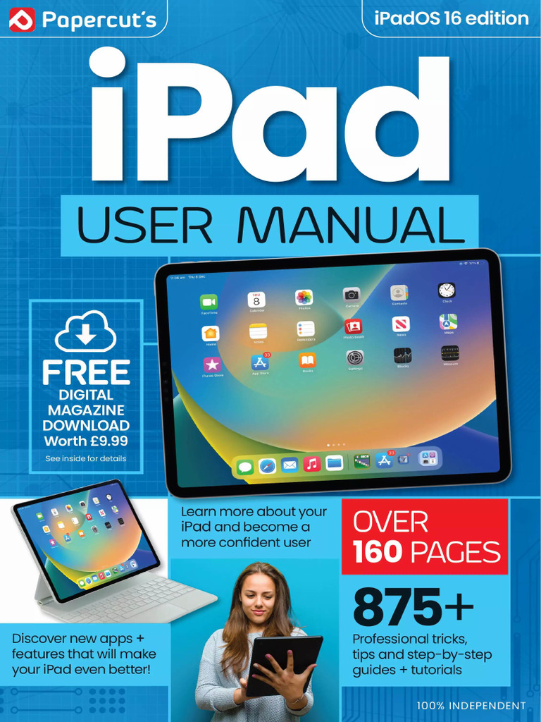 The Complete Ipad iPadOS 16 User Manual Ed6 2024 | PDF